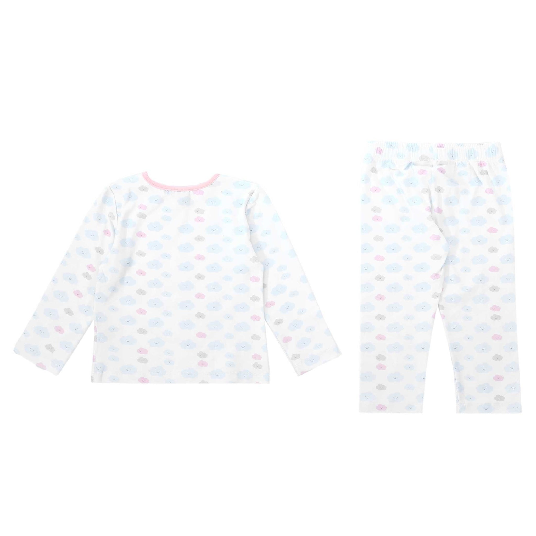 Angelic lilac, pink and grey cloud pyjamas – Pixie Dixie